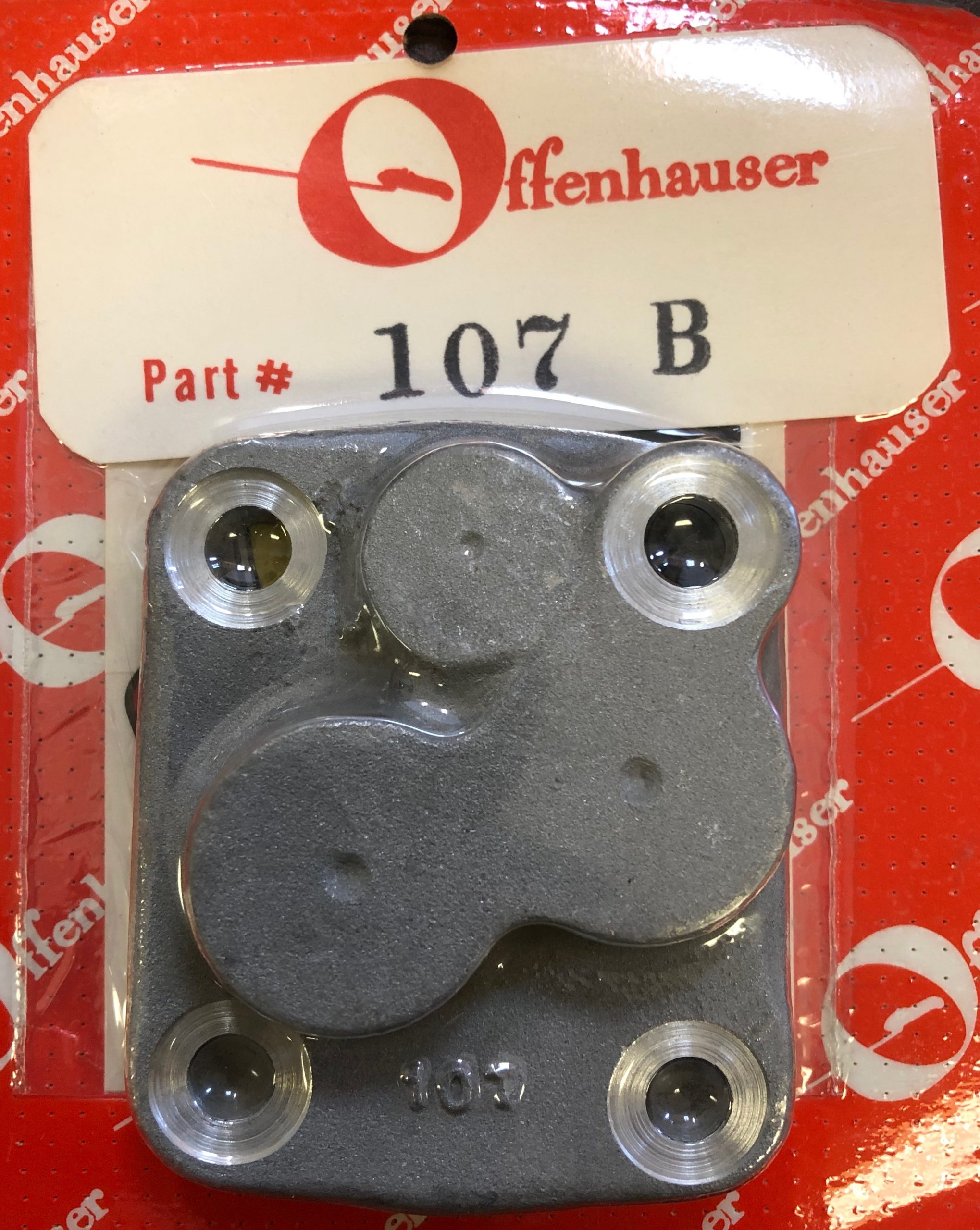 Offenhauser 107B Ford Oil Block Off Plate – Offenhauser Direct