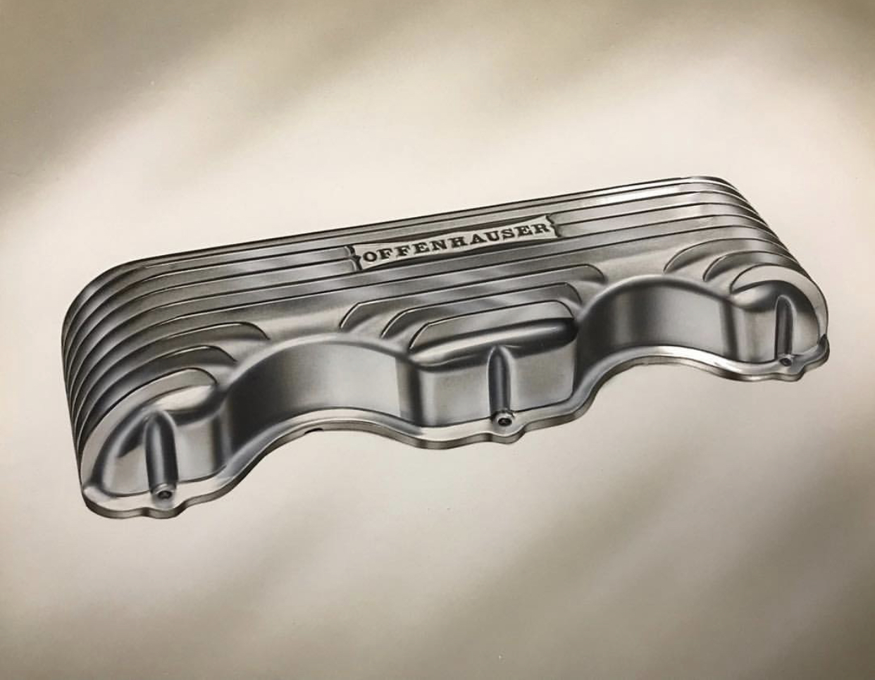 Offenhauser 5042 Chevrolet 348/409 Valve Covers – Offenhauser Direct