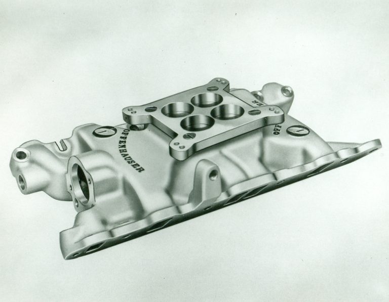 Offenhauser 5165 Oldsmobile F85 & Buick Special Single Quad Intake ...