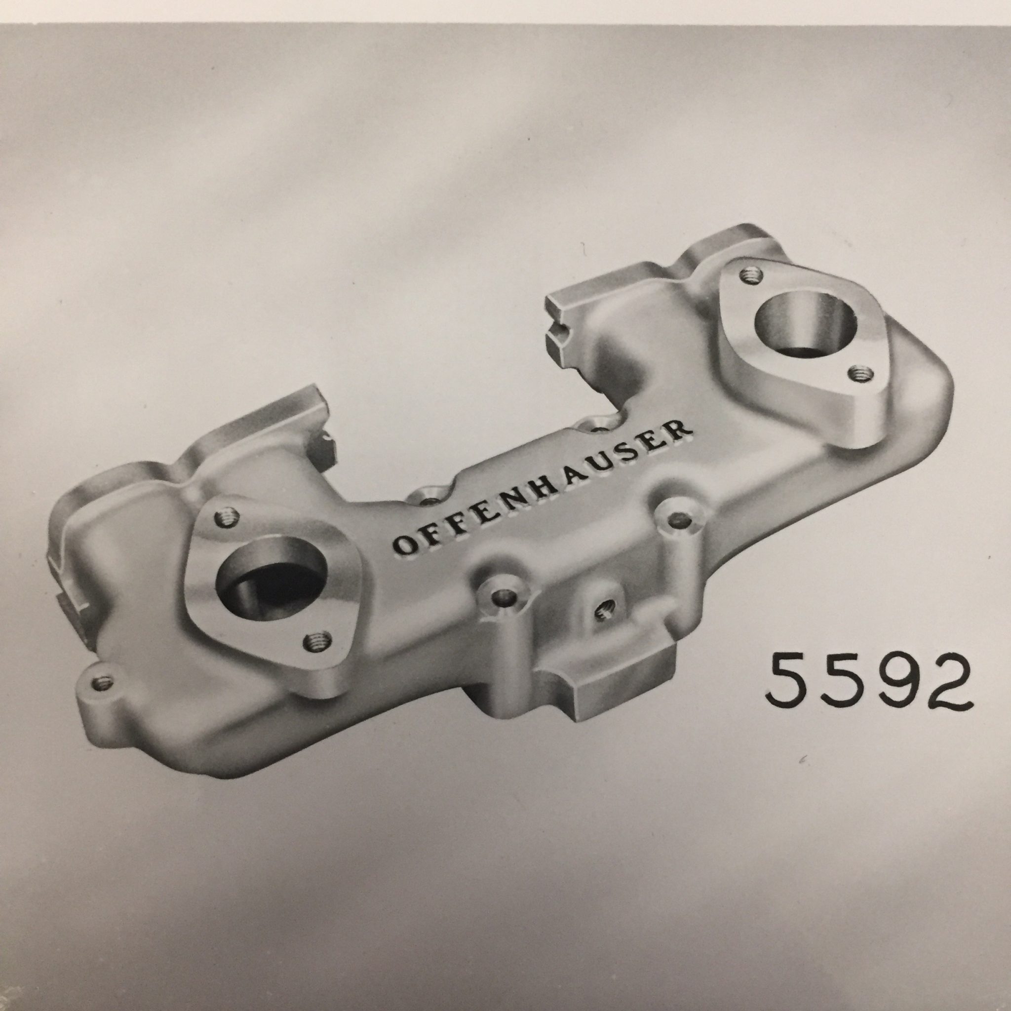 Offenhauser 5592 Toyota Dual Intake Manifold 4-Cylinder - Offenhauser ...